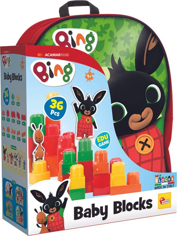 Lisciani Bing Baby Blocks červený od 499 Kč - Zbozi.cz