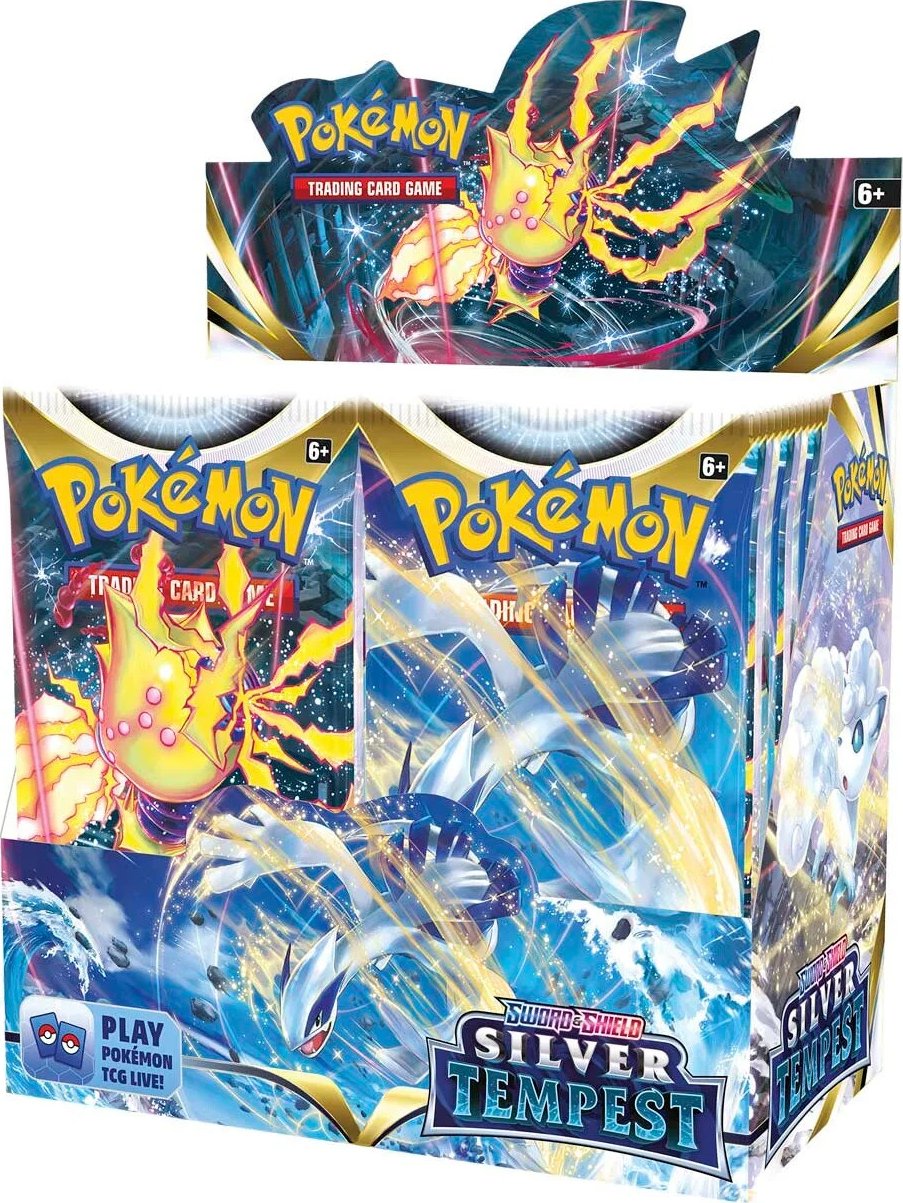 Pokémon TCG Sword & Shield Silver Tempest Booster Box od 11 490 Kč ...