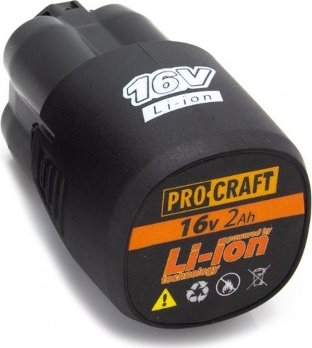 Recenze Procraft 16/2 1x 2,0 Ah - Zbozi.cz