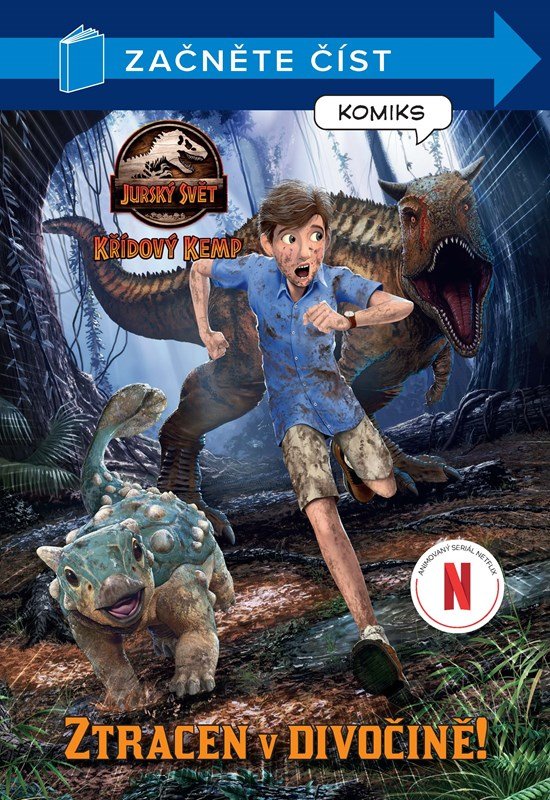 Jurský svět: Křídový kemp: Ztracen v divočině - Nakladatelství Egmont ...