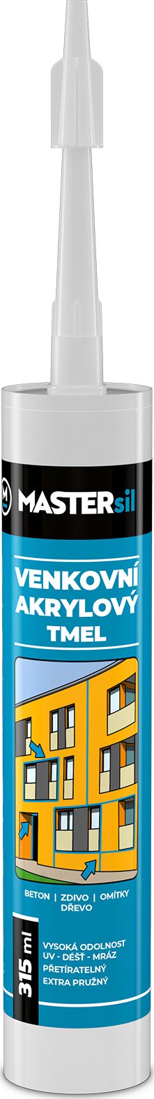 MASTERsil Venkovní akrylový tmel bílý 315 ml od 65 Kč - Zbozi.cz