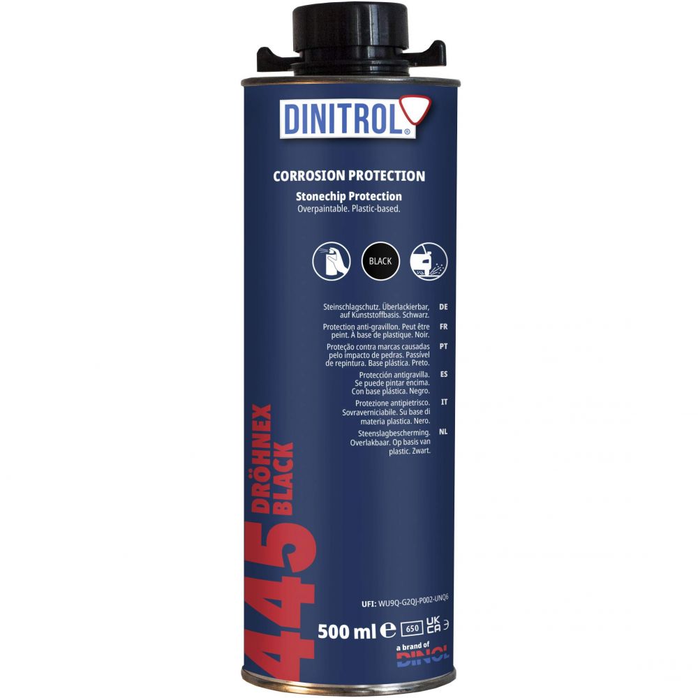 DINITROL 445 sprej na ochranu podvozku černý 500 ml od 230 Kč - Zbozi.cz