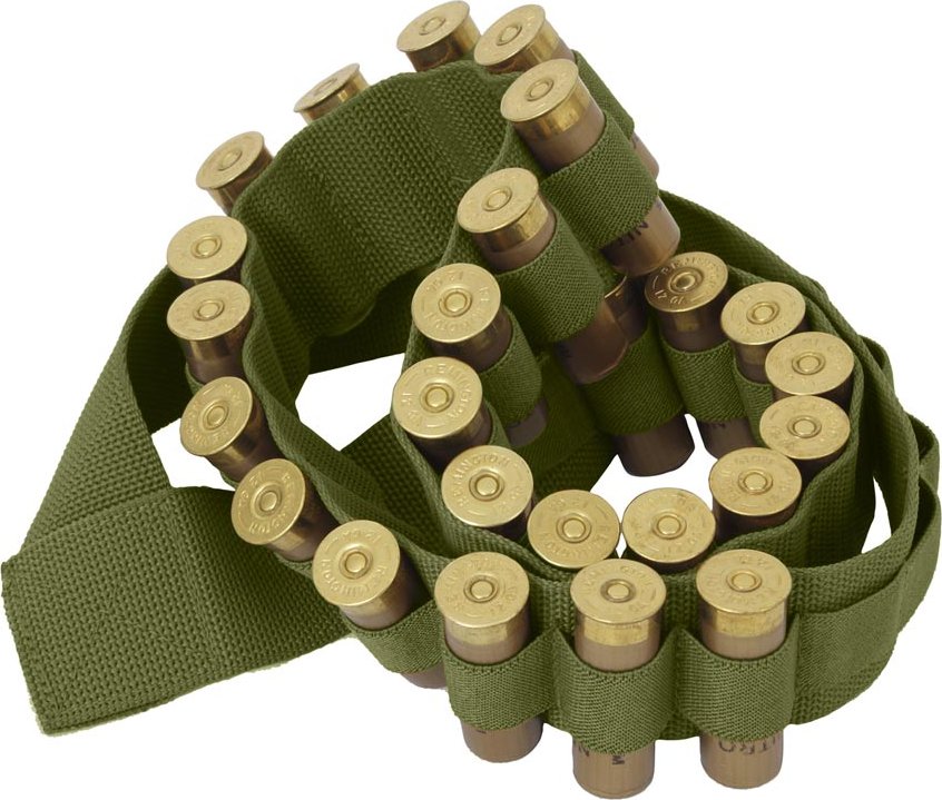 Rothco Bandolier pás na náboje do brokovnice zelený - Zbozi.cz