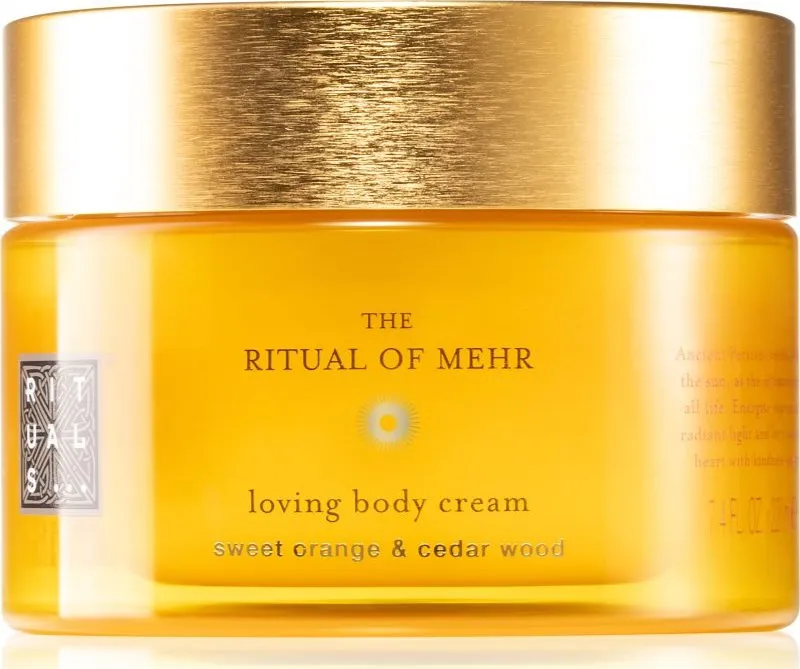 Foto Tělový krém Rituals The Ritual Of Mehr Loving Body Cream výživný ...