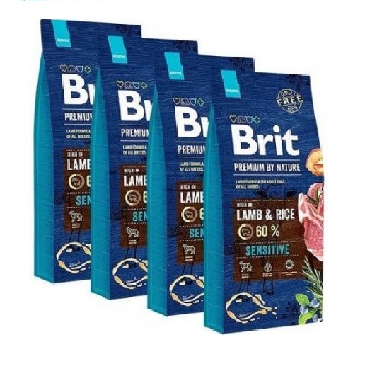 Brit Premium by Nature Sensitive Lamb 4x 15 kg od 3 749 Kč - Zbozi.cz