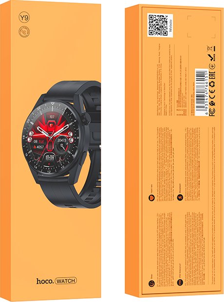Foto Chytré hodinky HOCO Smart Watch Y9 černé - Zbozi.cz