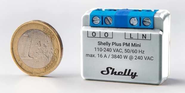 Shelly Plus PM Mini modul pro měření spotřeby - Zbozi.cz