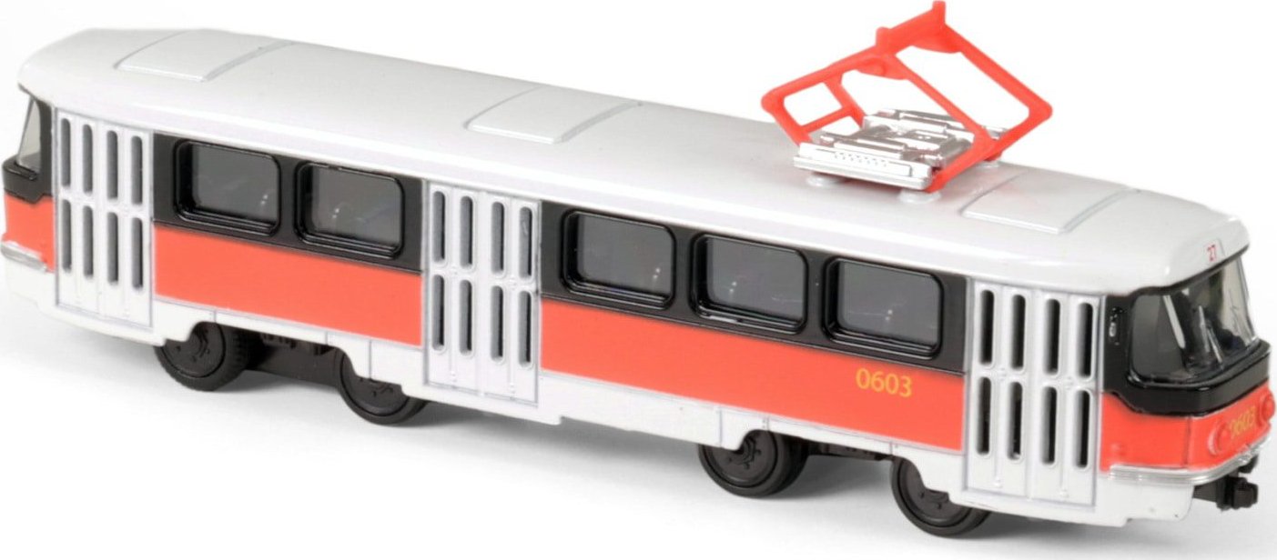 Rappa Kovová tramvaj 16 cm červená/bílá od 178 Kč - Zbozi.cz