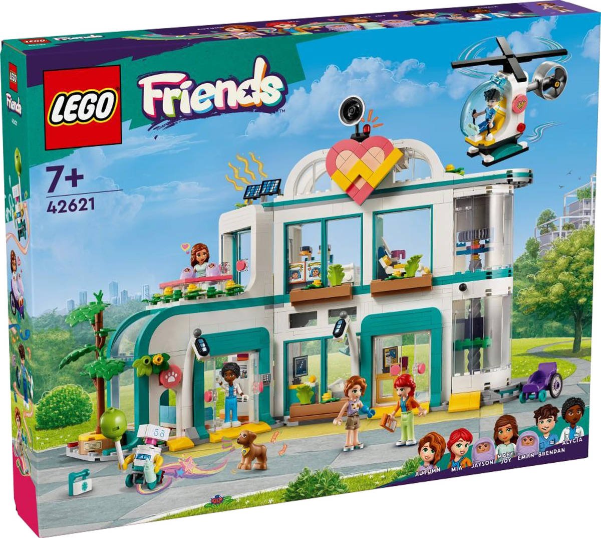 LEGO Friends 42621 Nemocnice v městečku Heartlake - Zbozi.cz