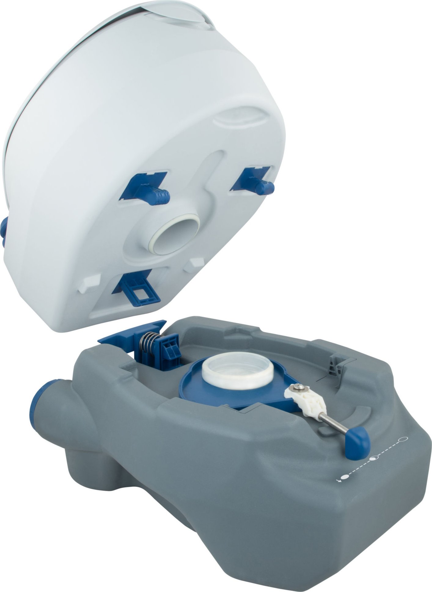 Foto Chemické WC Campingaz Portable Toilet Combo 20 l bílé/šedé ...