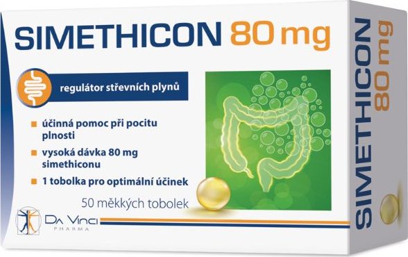 Da Vinci Pharma Simethicon 80 mg od 125 Kč - Zbozi.cz