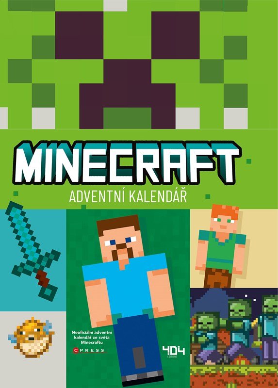Recenze CPRESS Minecraft adventní kalendář 2024 24 x 32 cm - Zbozi.cz