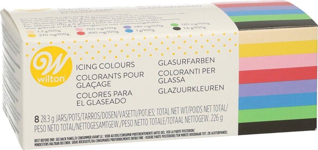 Wilton Icing Color Kit 8 barev od 492 Kč - Zbozi.cz