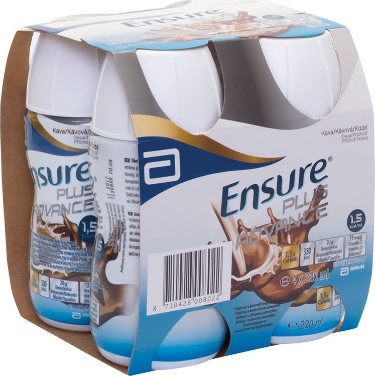 Abbott Ensure Plus Advance 4x 220 ml od 173 Kč - Zbozi.cz