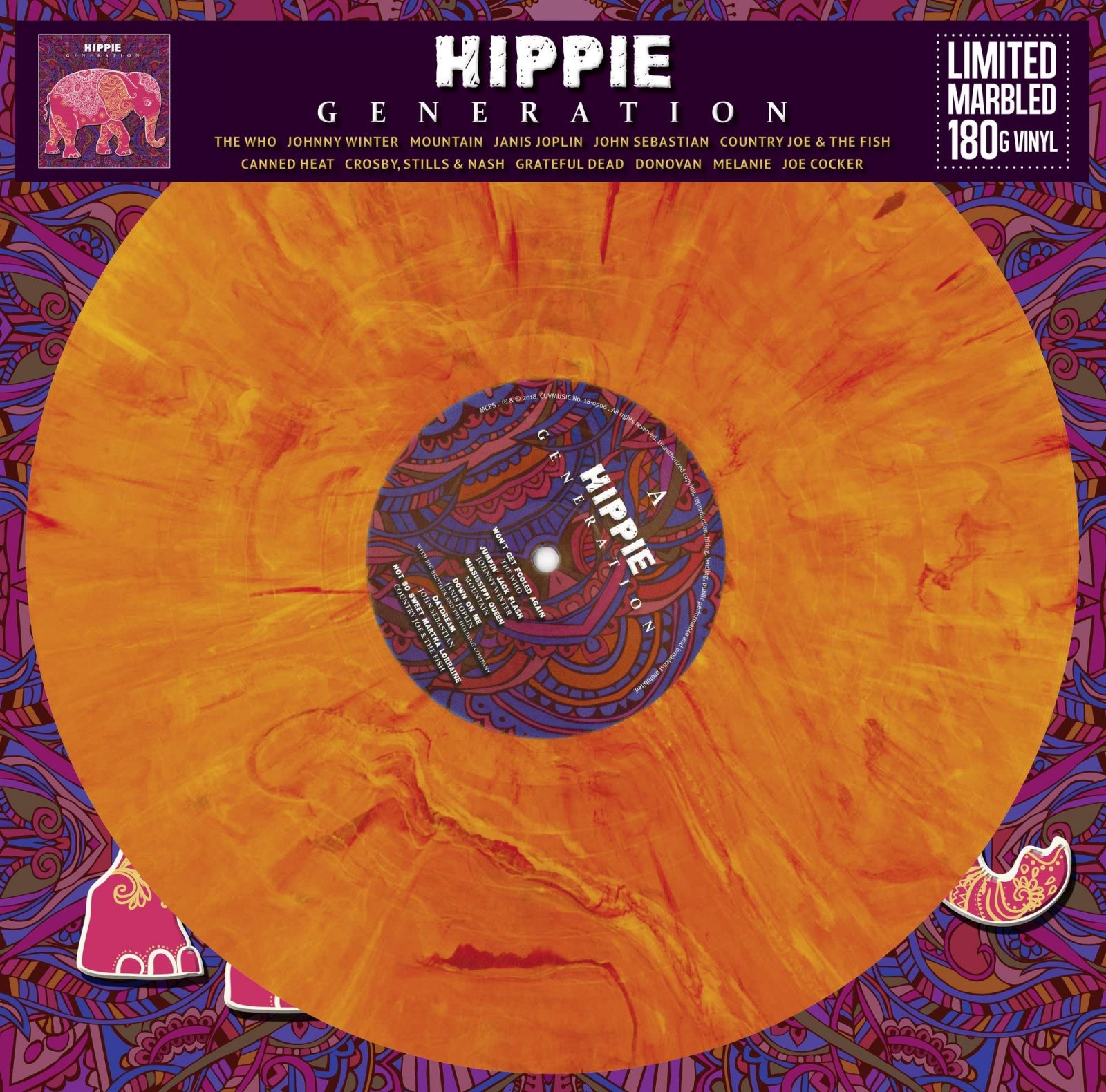 Hippie Generation - Various [LP] od 1 139 Kč - Zbozi.cz