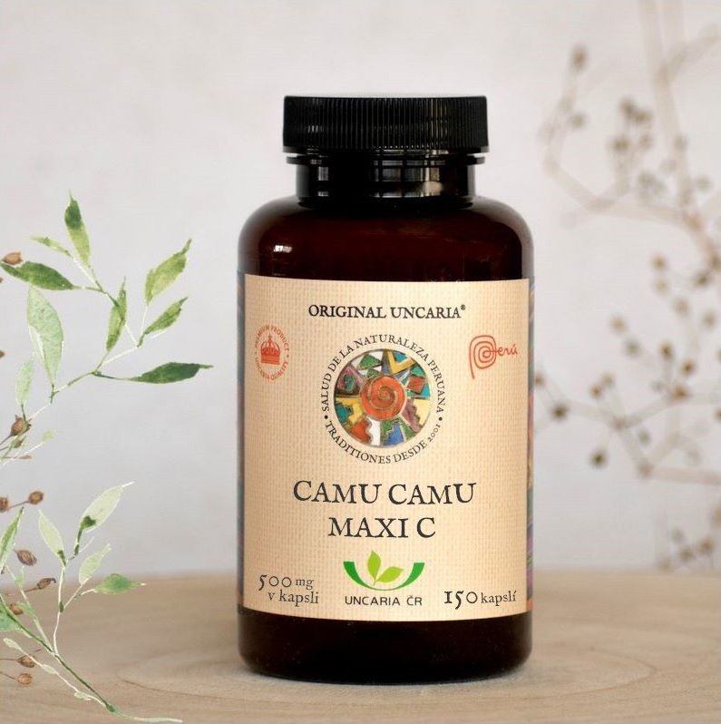 Original Uncaria Camu Camu Maxi C 500 mg 150 cps. od 554 Kč - Zbozi.cz