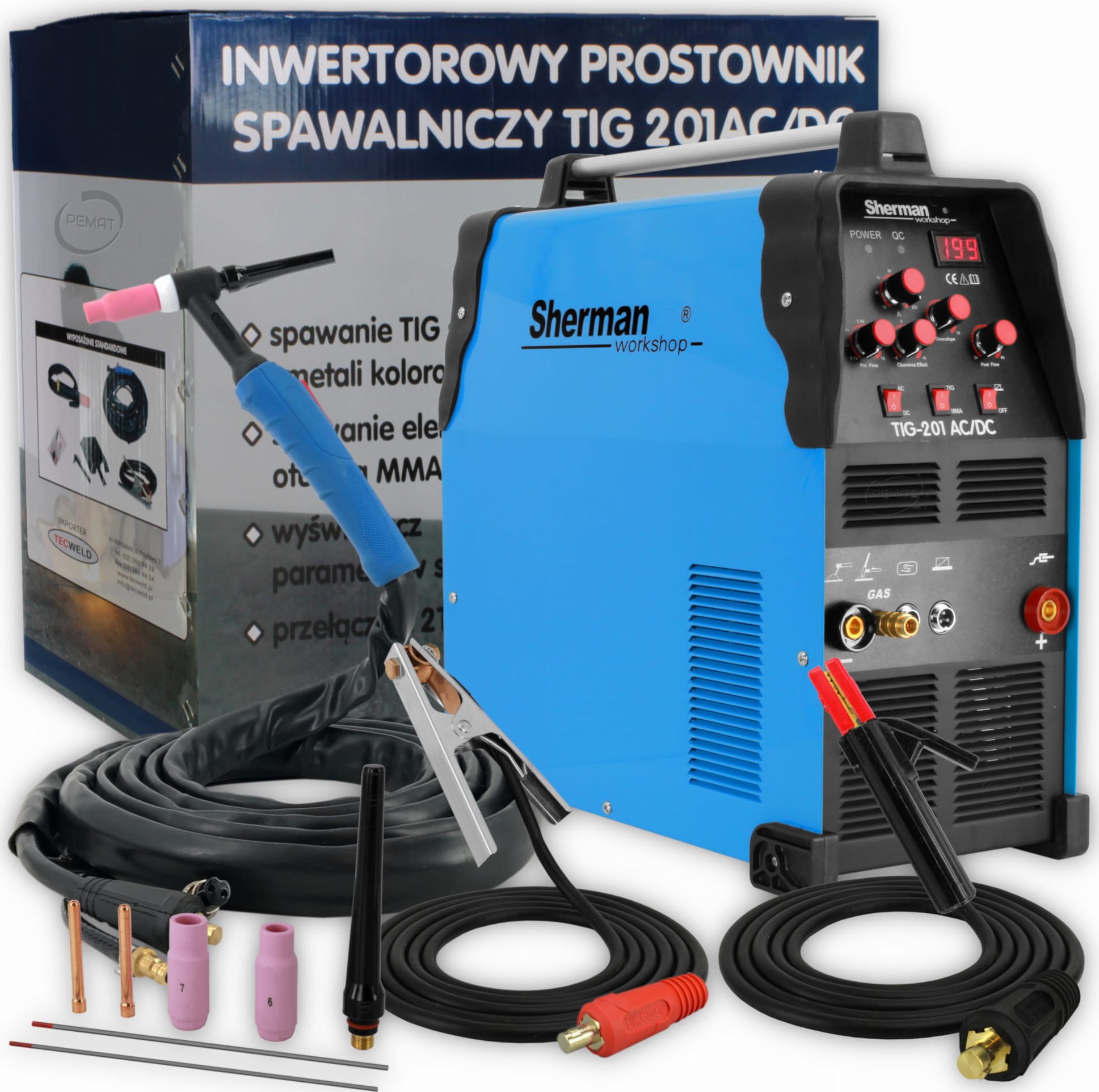 Sherman TIG 201 AC/DC od 11 665 Kč - Zbozi.cz