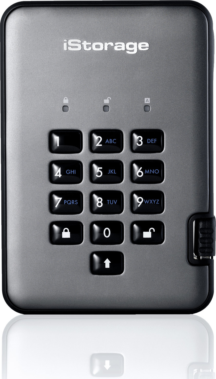 iStorage diskAshur Pro2 3 TB grafitový (IS-DAP2-256-3000-C-G) od 15 561 Kč - Zbozi.cz