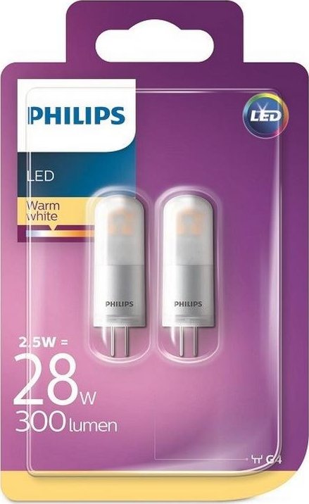 Philips P4512 2,5W G4 12V 2700K 2 ks - Zbozi.cz