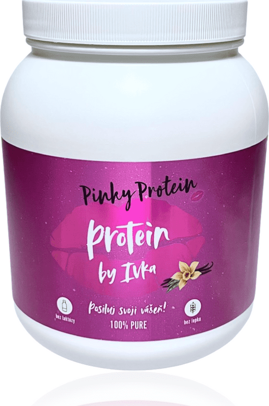 Pinky Protein Protein by Ivka bez laktózy 1000 g vanilka od 799 Kč ...
