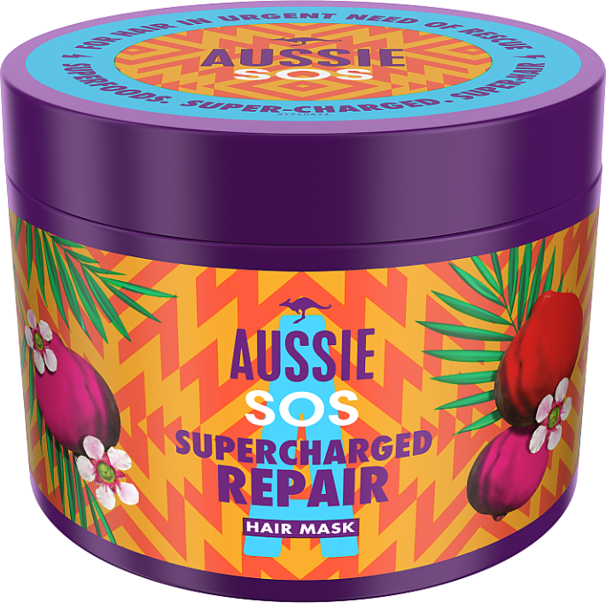 Aussie SOS Supercharged Repair obnovující maska 450 ml - Zbozi.cz