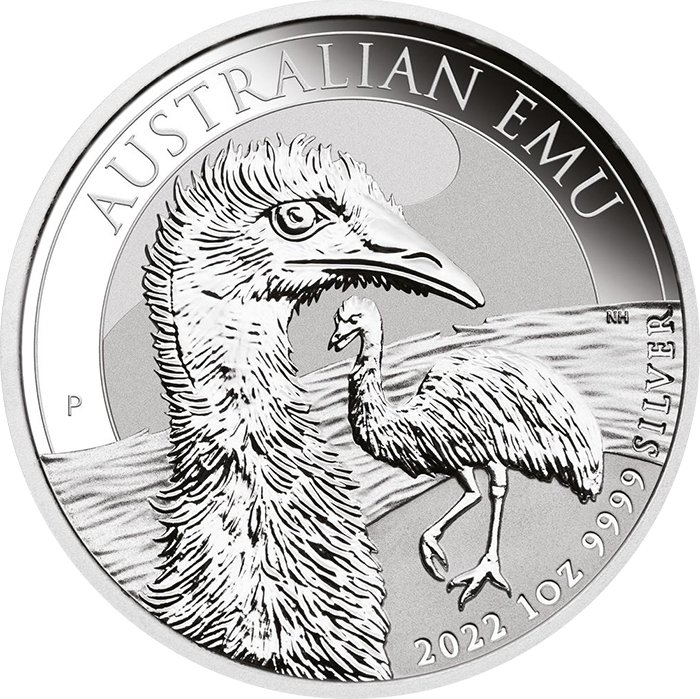 The Perth Mint Stříbrná mince Australian Emu 1 oz 2022 31,1 g od 1 490 ...