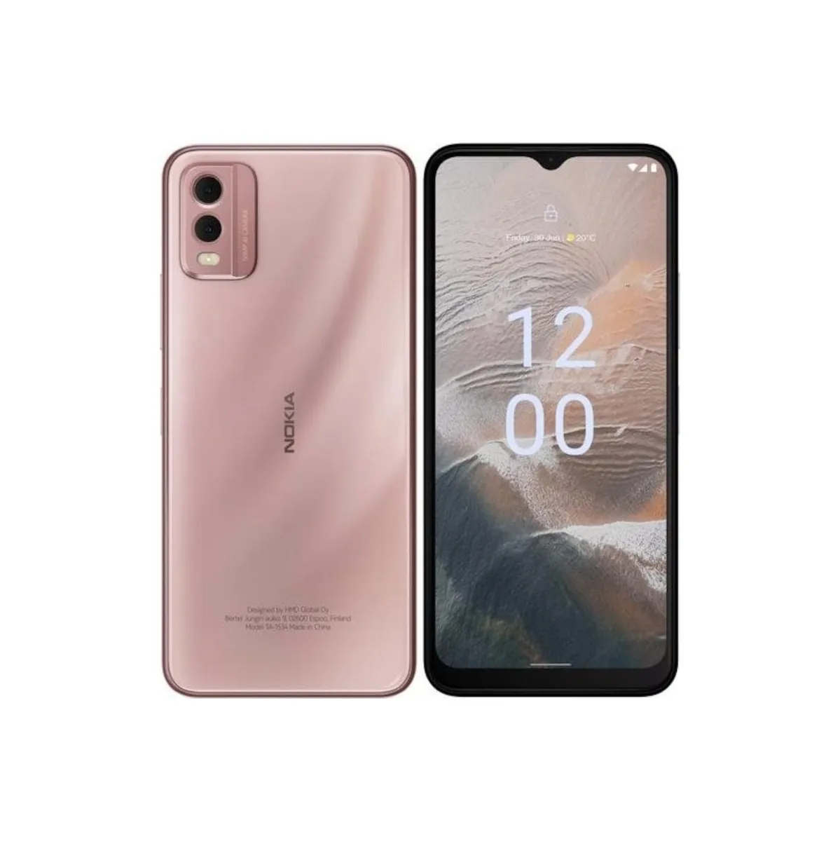 Foto Mobilní telefon Nokia C32 4/64 GB Beach Pink - Zbozi.cz