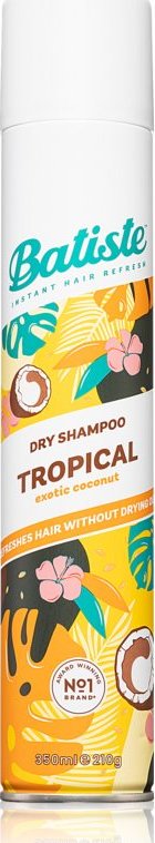 Batiste Dry Shampoo Tropical Exotic Coconut 350 ml od 117 Kč - Zbozi.cz