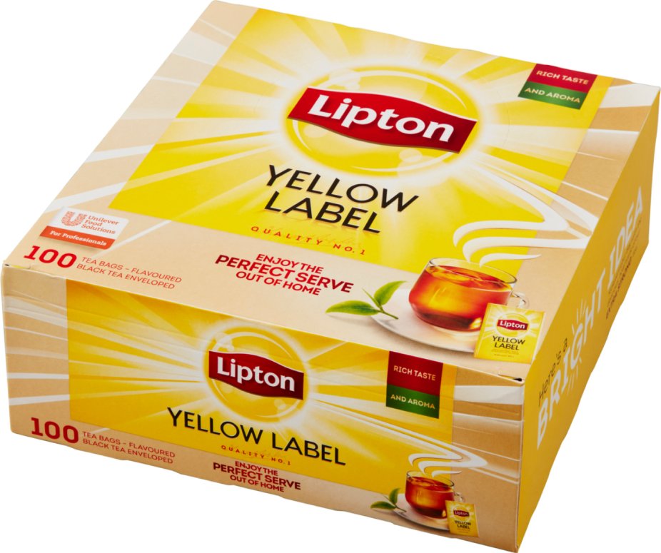 Lipton Yellow Label 100x 1,8 g od 129 Kč - Zbozi.cz