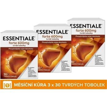 Essentiale Forte 600 mg 3x 30 cps. od 265 Kč - Zbozi.cz