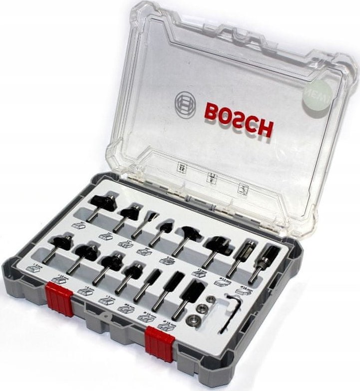 Foto Fréza BOSCH Professional 2607017471 15 ks - Zbozi.cz