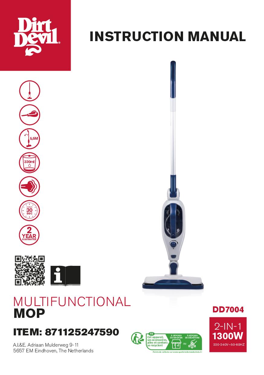Návod k použití Dirt Devil DD7004 - Zbozi.cz Návod k použití Dirt Devil DD7004 - Zbozi.cz