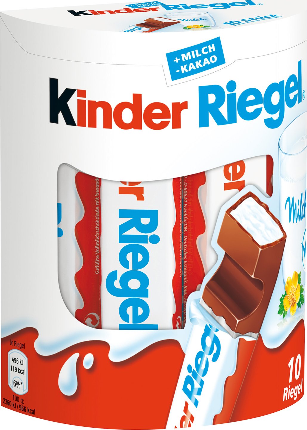 Kinder Riegel 10x 21 g od 90 Kč - Zbozi.cz