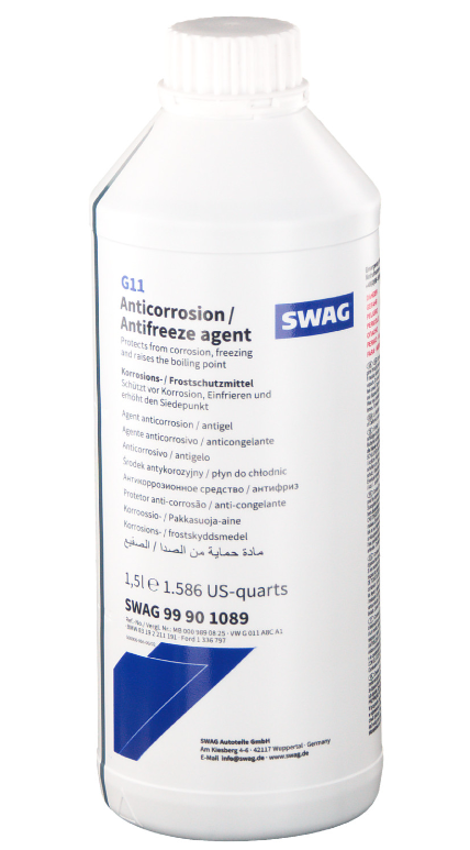 SWAG Antifreeze Agent G11, 1,5 l od 99 Kč - Zbozi.cz