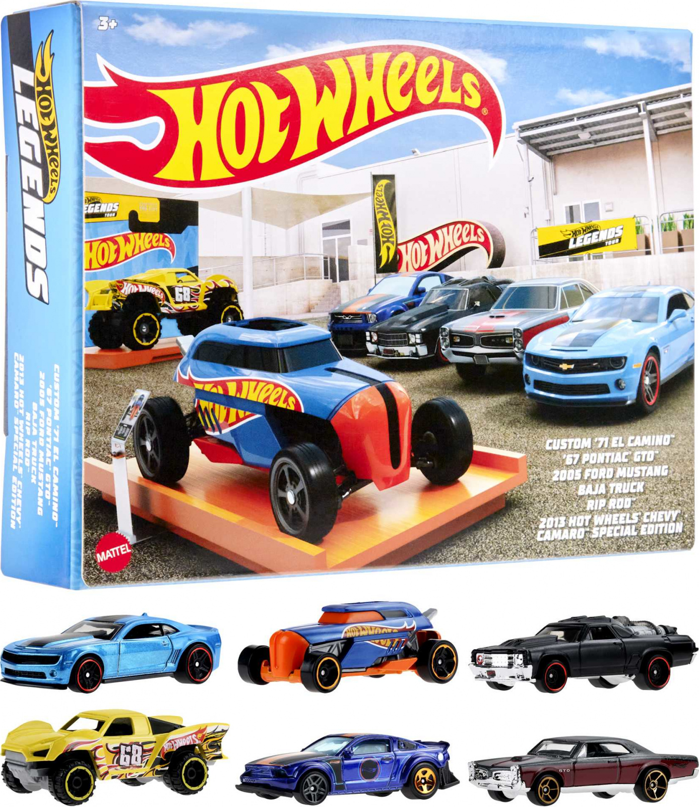 Hot Wheels HLK50 Legends tématický angličák 6 ks od 498 Kč - Zbozi.cz