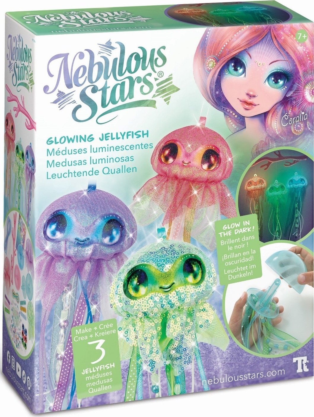 Nebulous Stars Svítící medúzy Coralia od 367 Kč - Zbozi.cz