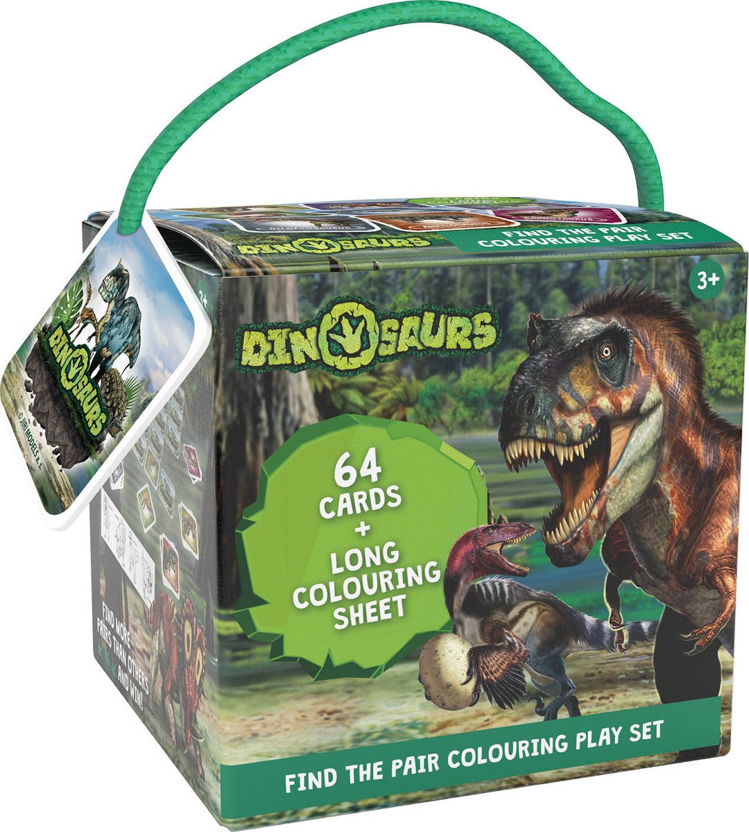 JIRI MODELS Pexeso na cesty dinosauři + omalovánky od 87 Kč - Zbozi.cz