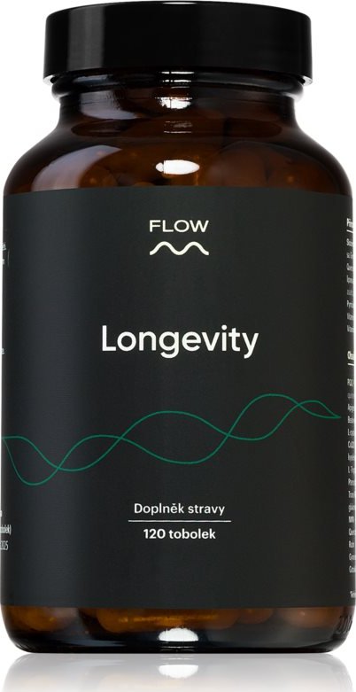 FLOW Nutrition Longevity 2.0 120 tob. od 2 241 Kč - Zbozi.cz