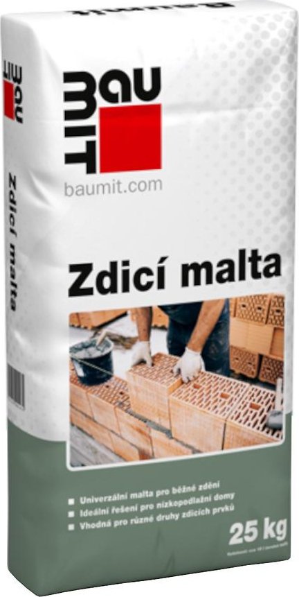 Baumit Zdící malta 25 kg od 99 Kč - Zbozi.cz