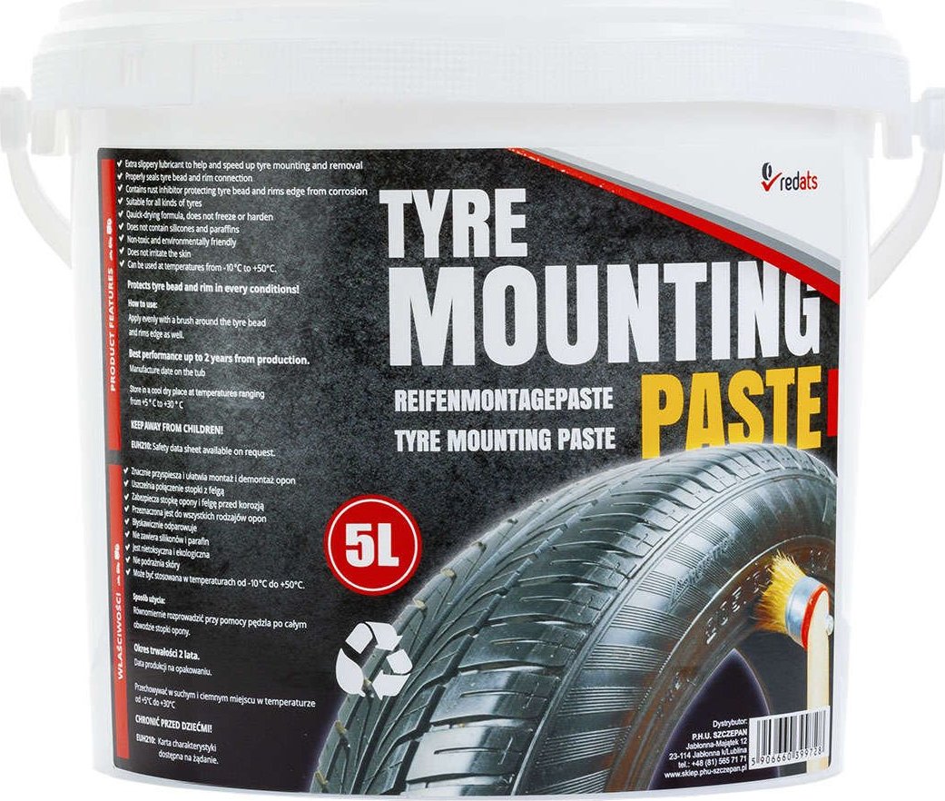 Redats Tyre Mounting Paste 08-01-09 5 kg od 279 Kč - Zbozi.cz