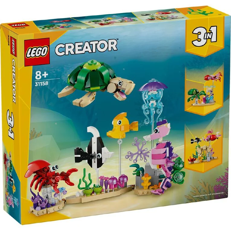 LEGO Creator 3v1 31158 Mořští živočichové od 935 Kč - Zbozi.cz