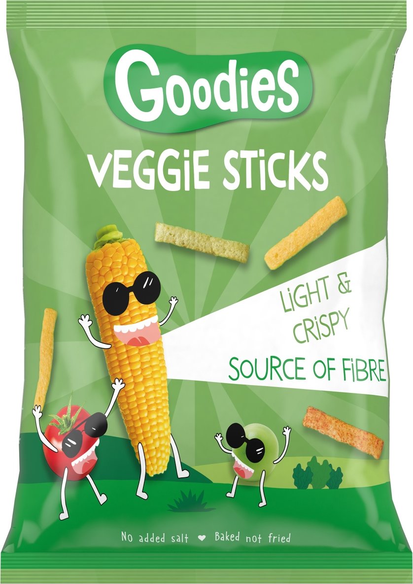 Goodies Veggie Sticks 30 g od 25 Kč - Zbozi.cz