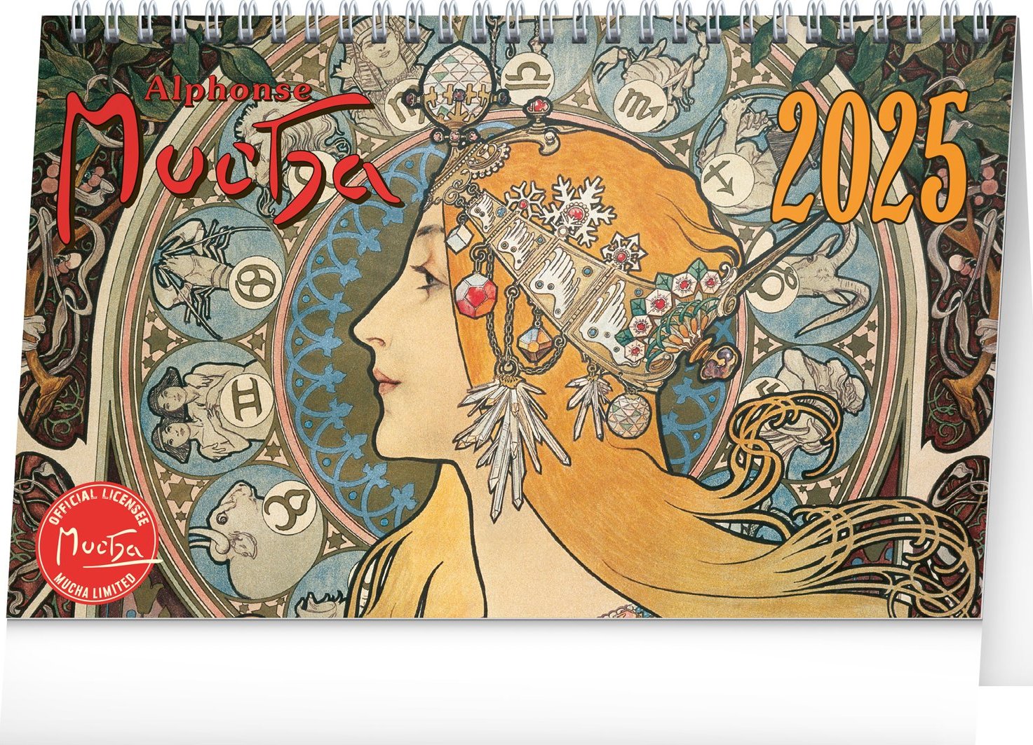 Recenze Notique Stolní kalendář PGS-33733 Alfons Mucha 2025 - Zbozi.cz