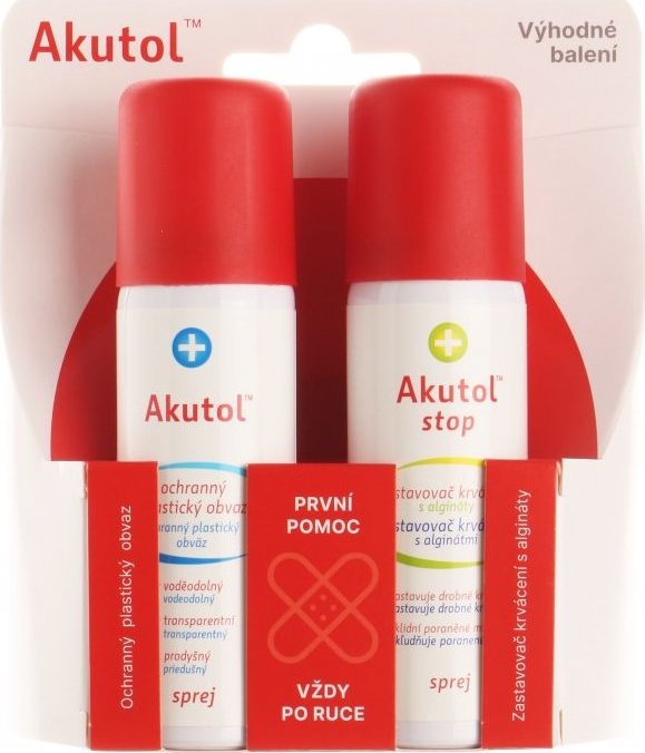 Akutol Spray + Akutol Stop Spray Duopack od 234 Kč - Zbozi.cz