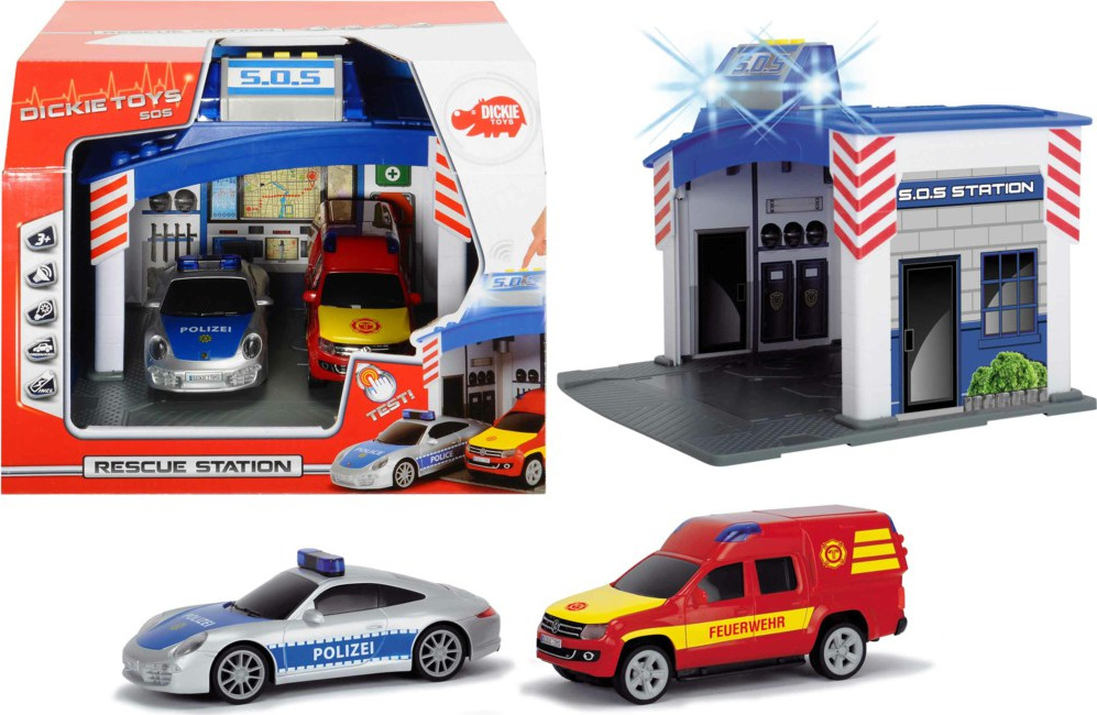 Dickie Toys 203713003 SOS stanice od 600 Kč - Zbozi.cz