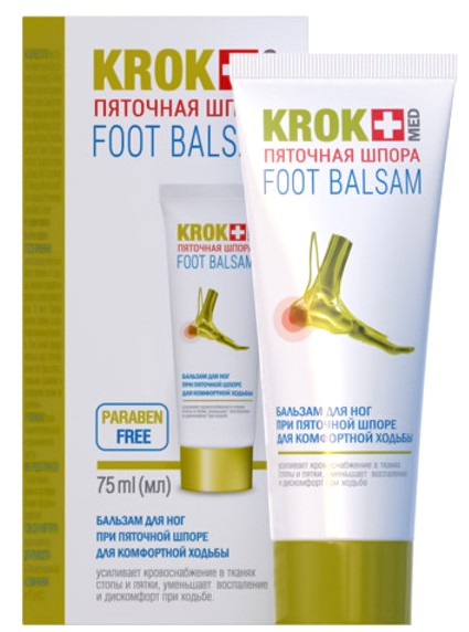 Recenze Krok MED Balzám na patní ostruhy 75 ml - Zbozi.cz
