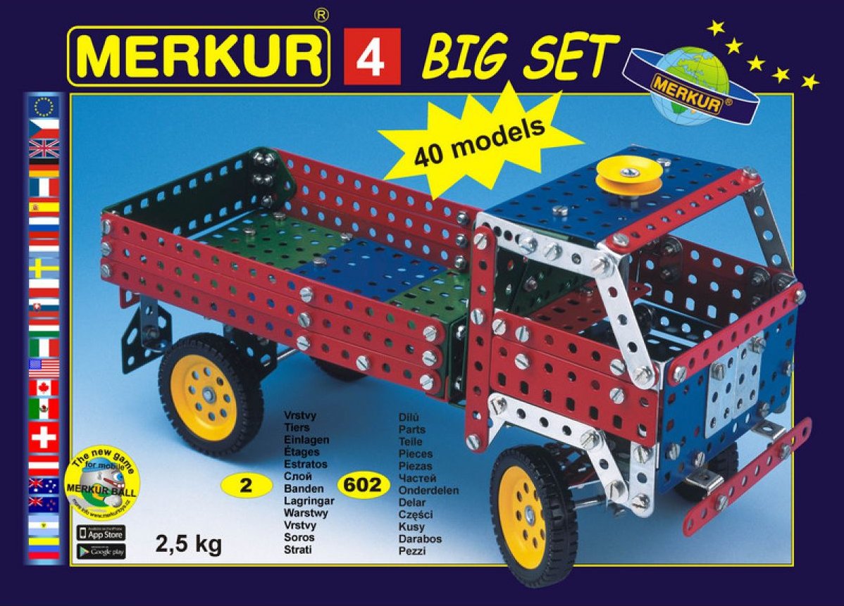 Merkur M 4 velký set od 1 442 Kč - Zbozi.cz