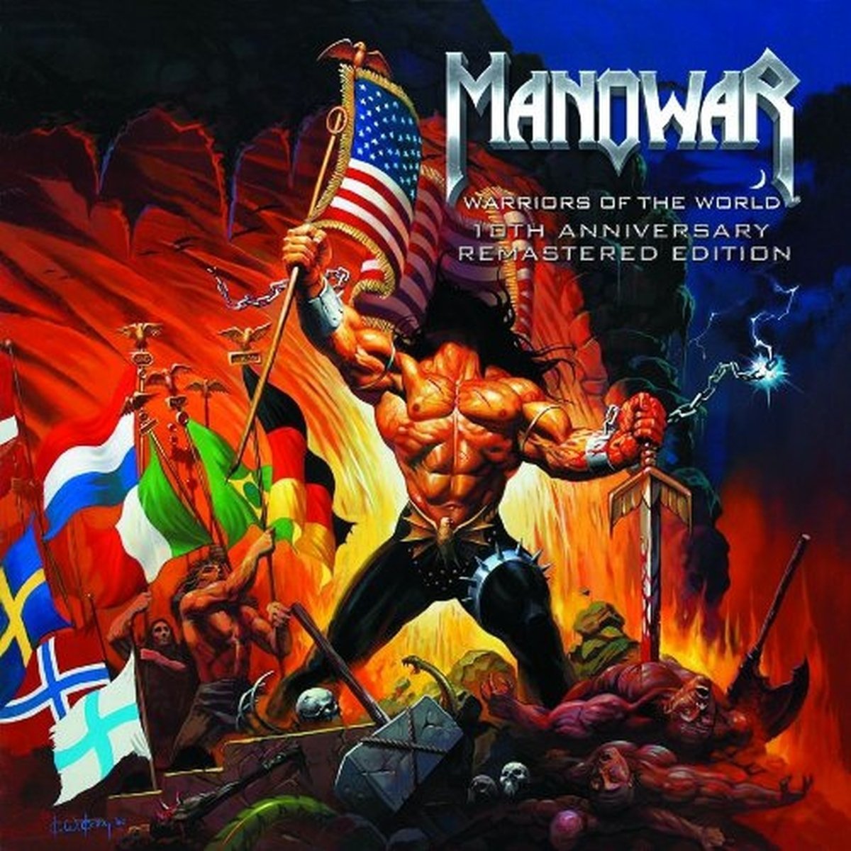 Warriors Of The World - Manowar [CD] (10th Remastered Anniversary ...