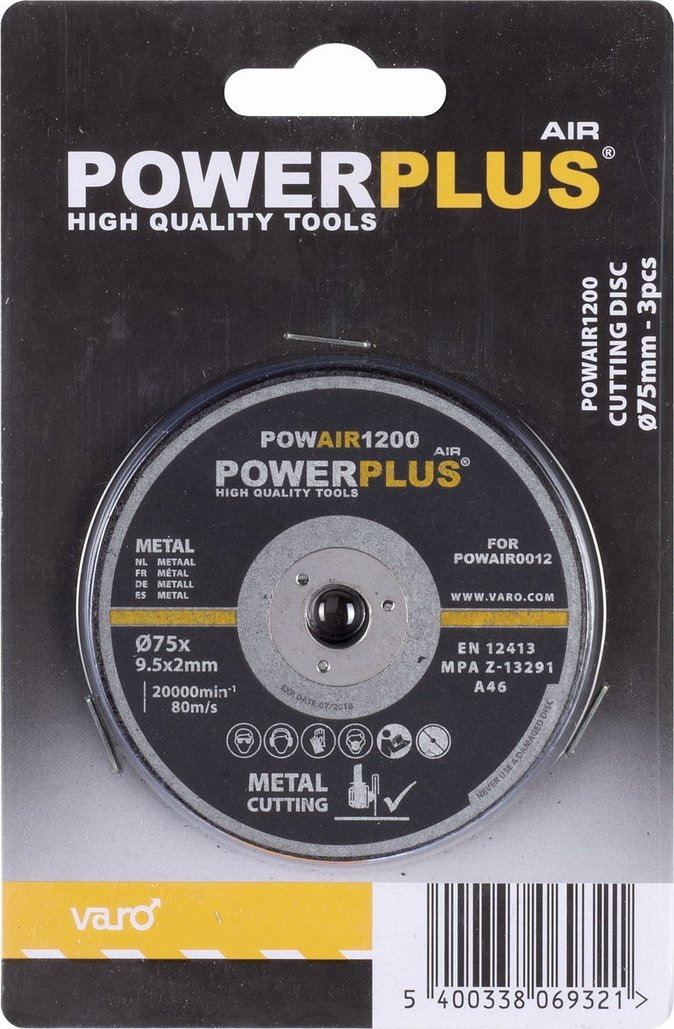 POWERPLUS POWAIR1200 pro pneumatickou řezačku PowerPlus POWAIR0012 75 ...