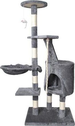 ISO Kočičí škrabadlo 7935 118 cm šedé od 907 Kč - Zbozi.cz